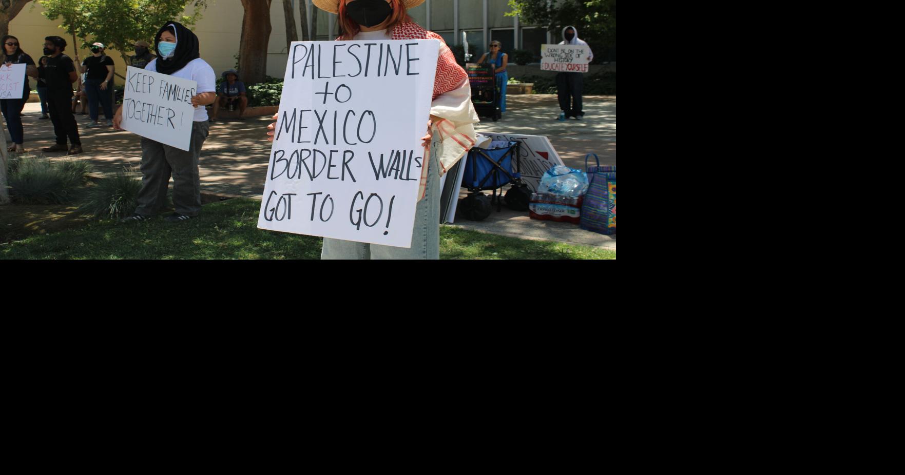 Bakersfield residents protest in response to Los Angeles immigration ...