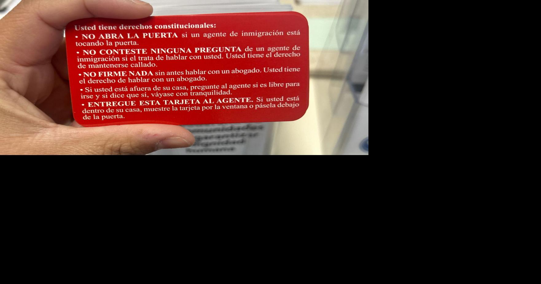 LAUSD to distribute “Know Your Rights” red cards to students | Los ...