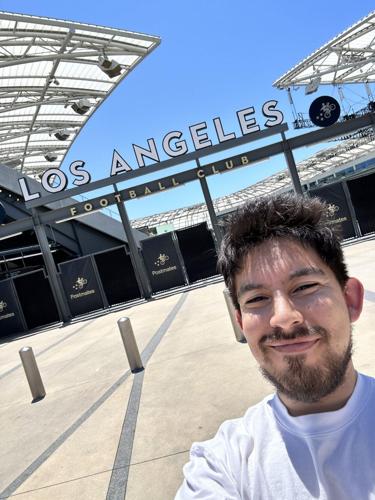 Bryan Alfaro, winner of CALÓ NEWS LAFC game ticket giveaway | Sports ...