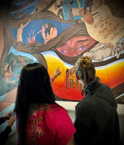 Barbara Carrasco’s controversial mural about L.A. finds a permanent ...