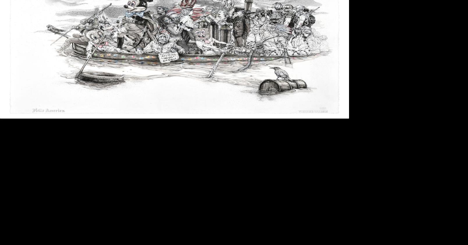 ‘We the People: Chicano Art in the U.S.A.’ at The Cheech features Lalo ...