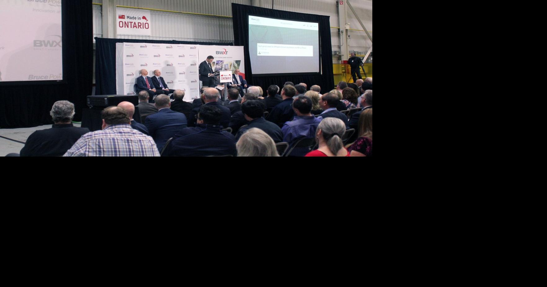 Cambridge's BWXT Canada pens largest deal in its history