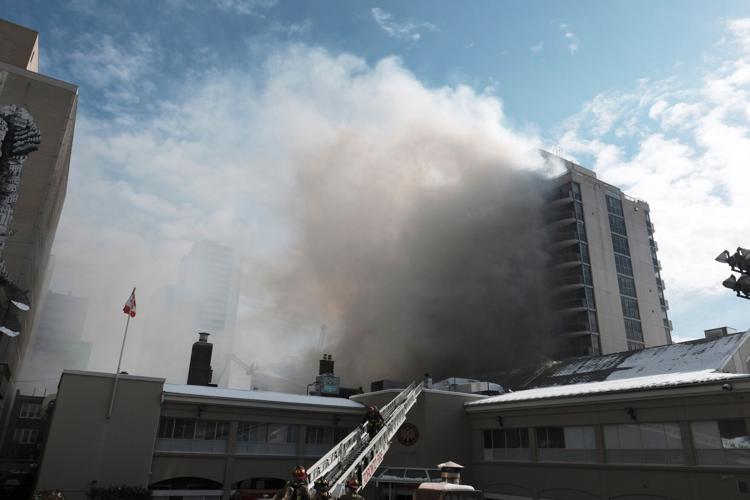 PHOTOS OF THE WEEK: Racquet club fire, Tyrone Tomlinson’s vigil and ...