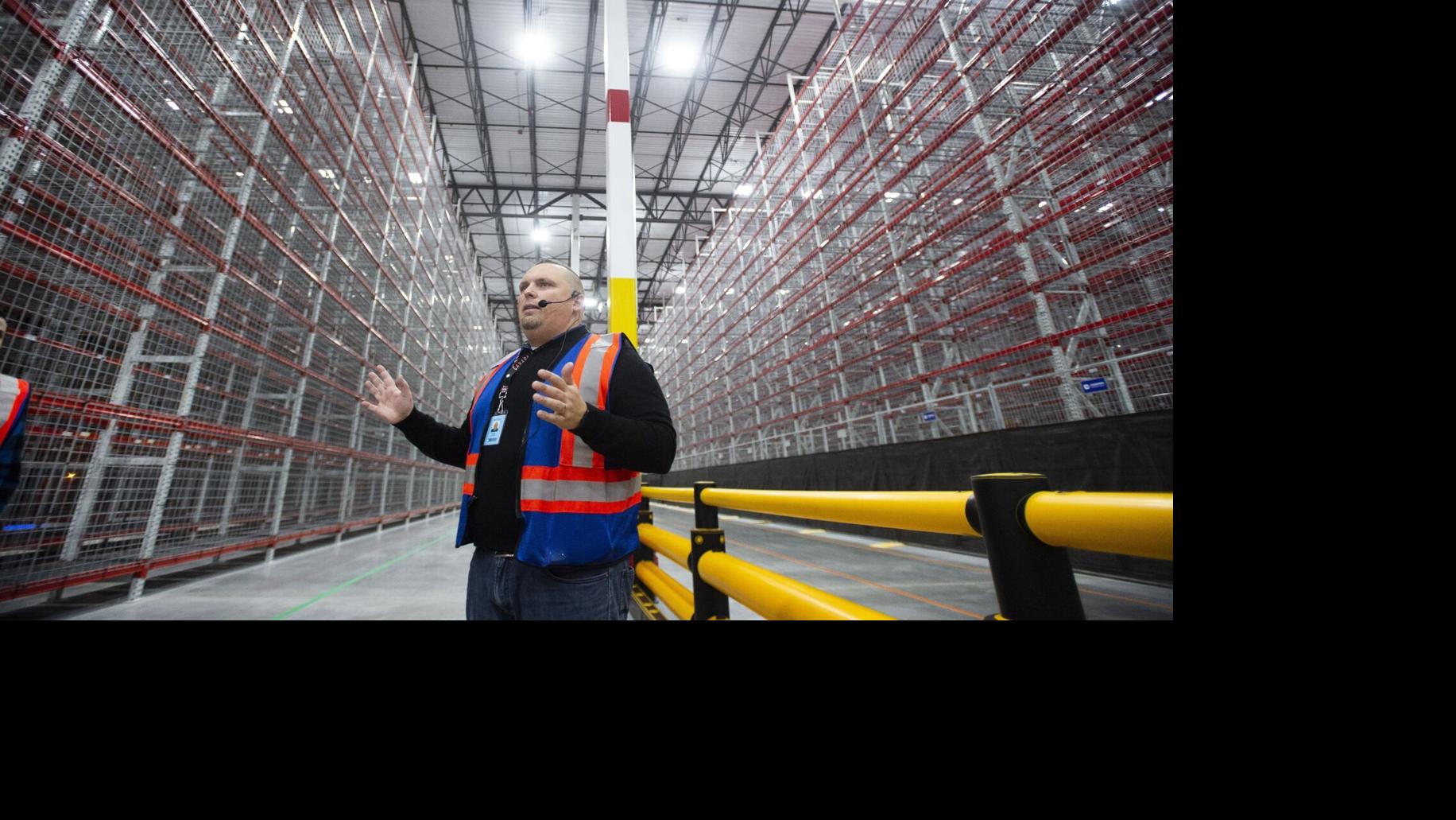 Amazon opens 1 million-square-foot warehouse in Cambridge