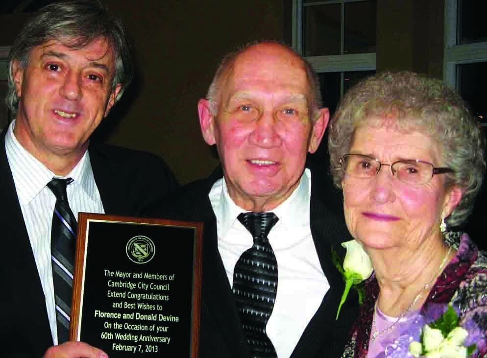 Devine couple celebrated after 60 years of marriage