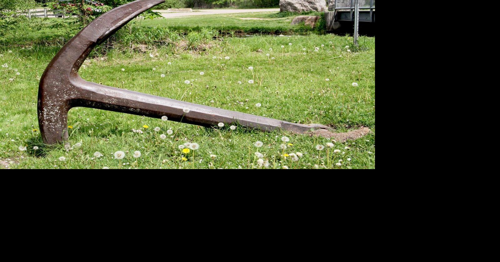WHAT'S GOING ON HERE? Soper Park anchor in Cambridge