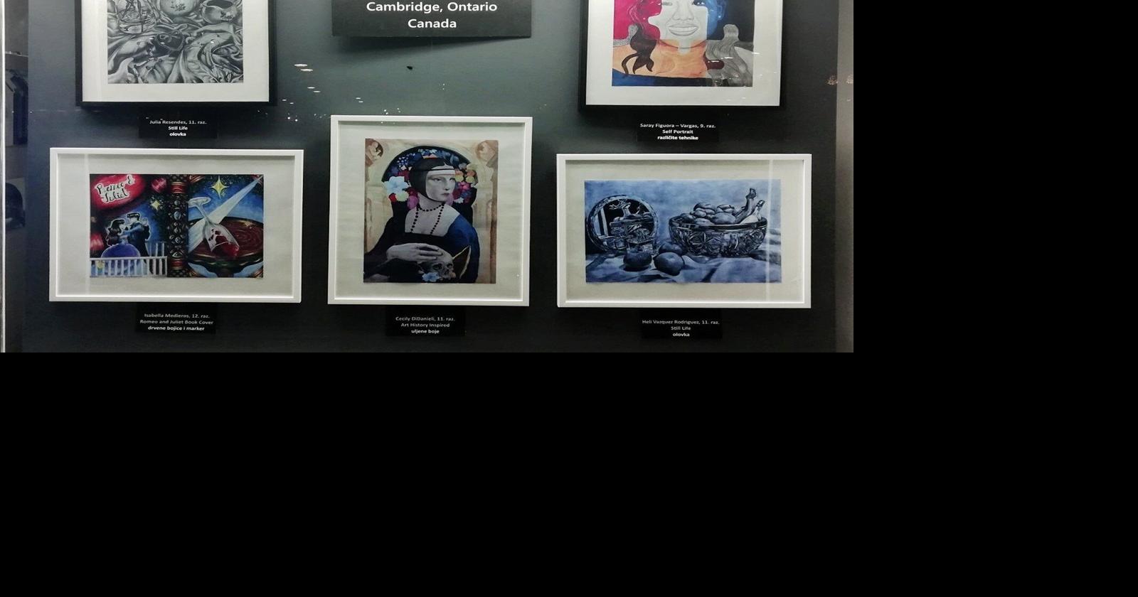 Monsignor Doyle students put Cambridge on the map at Croatian gallery