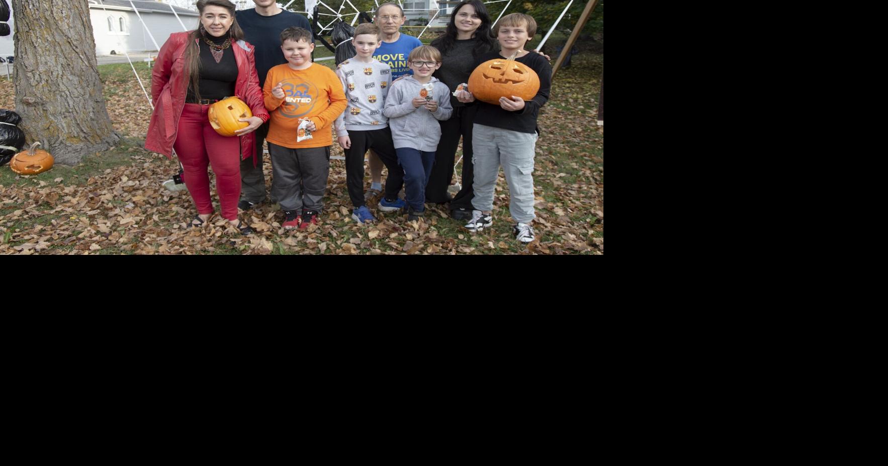 Ukrainian families celebrate Halloween for the first time