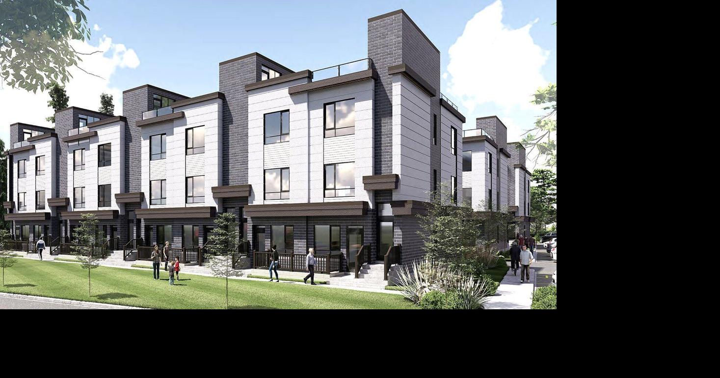 Stacked townhouse builds on the rise in Cambridge