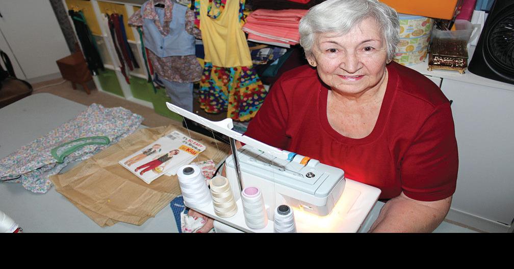 ‘Grandma Angie’ stitches for kids in crisis