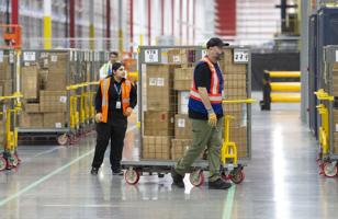 Amazon opens 1 million-square-foot warehouse in Cambridge