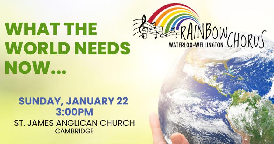 Rainbow Chorus lines up matinee performance in Cambridge