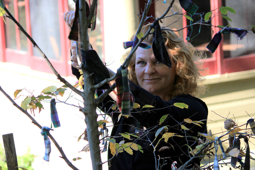 Celtic tradition: Tying one on the Cloutie Tree