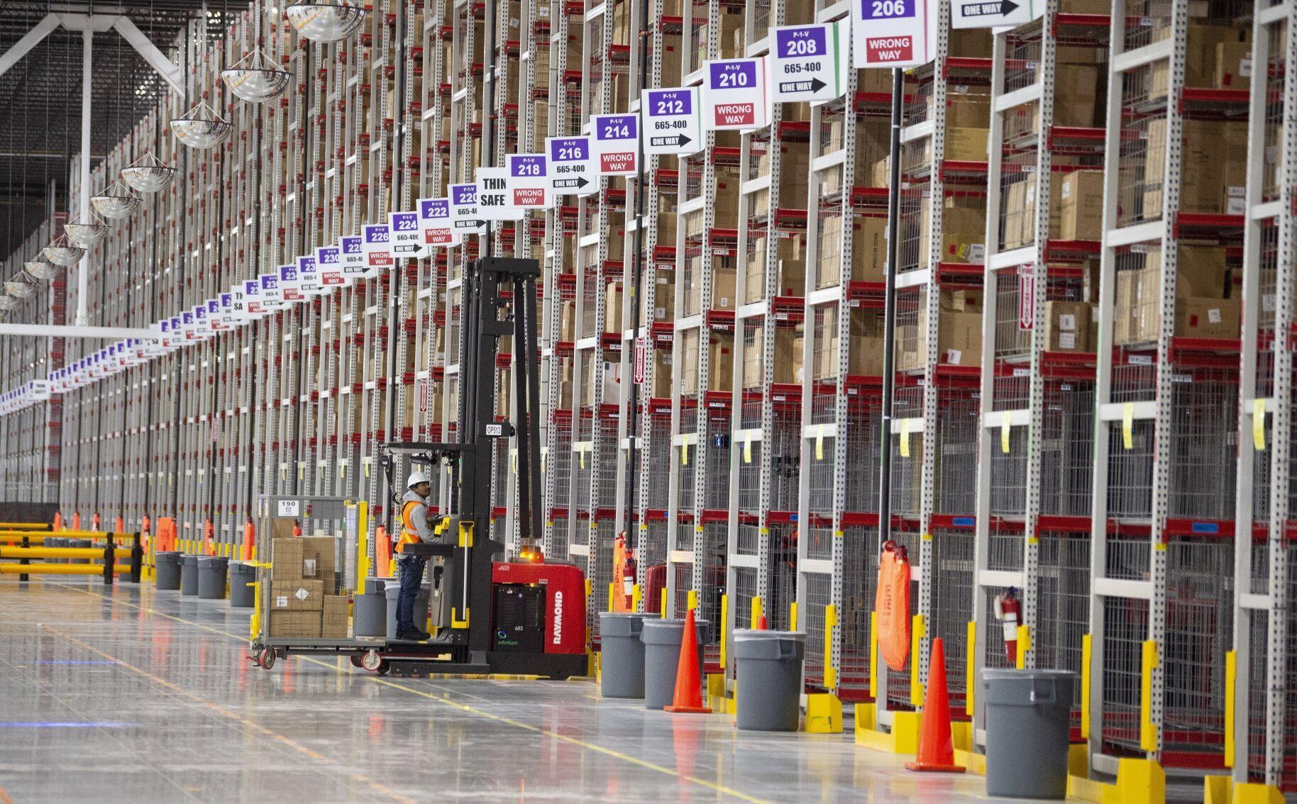 Amazon opens 1 million-square-foot warehouse in Cambridge