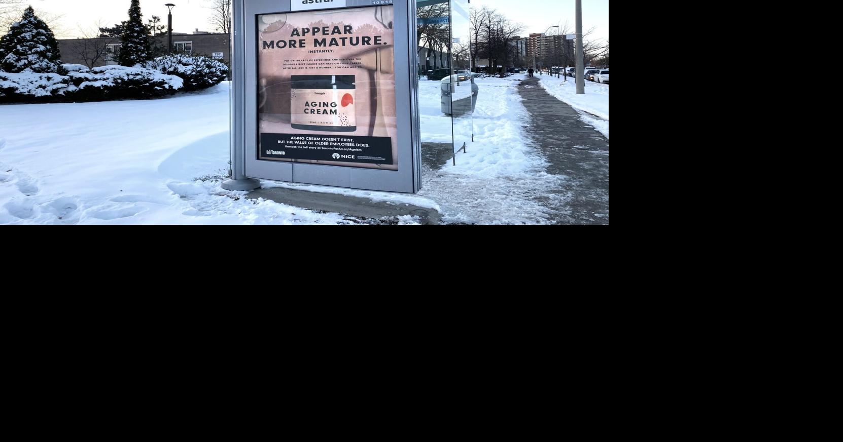 Toronto campaign spoofs beauty ads to highlight ageism