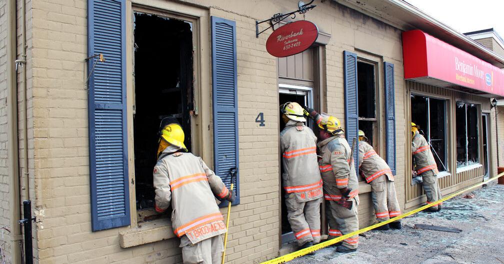 Fire damages but doesn't destroy historic Ayr building