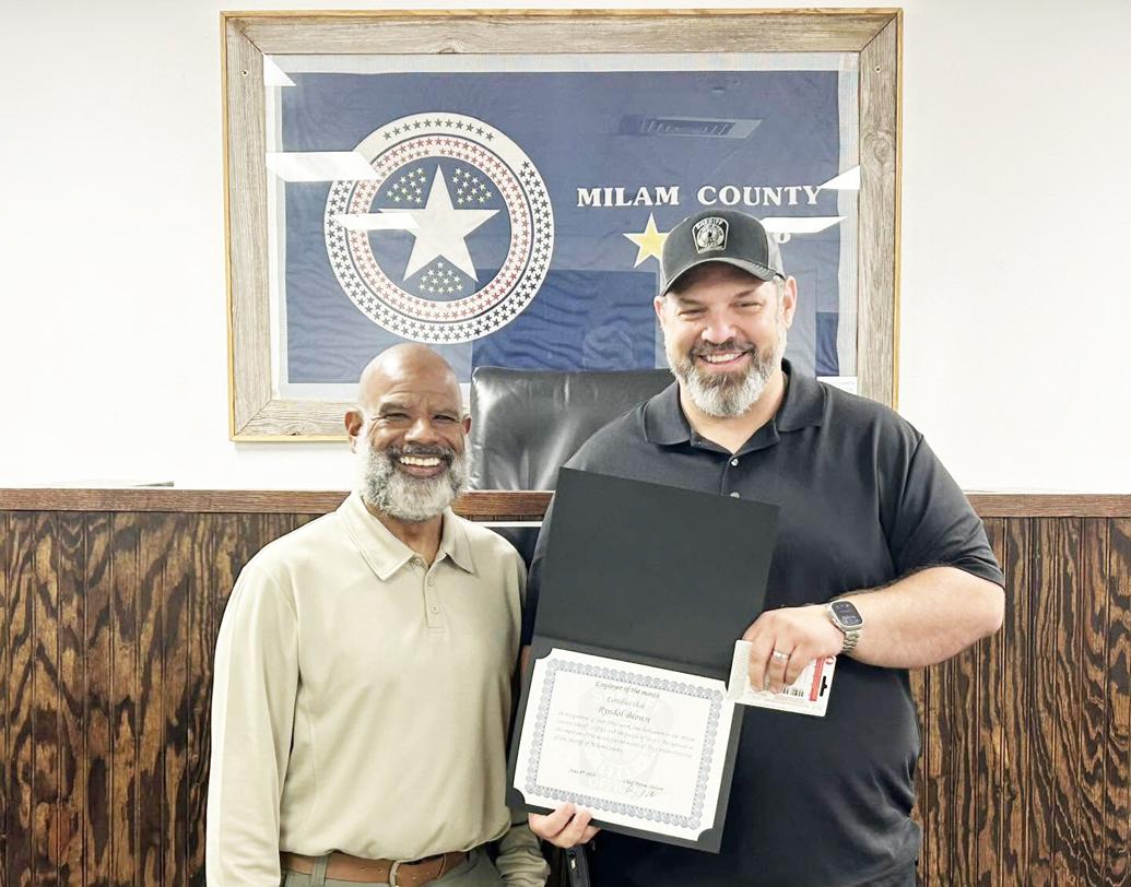 Milam County Jail Employee of the Month | Community | cameronherald.com