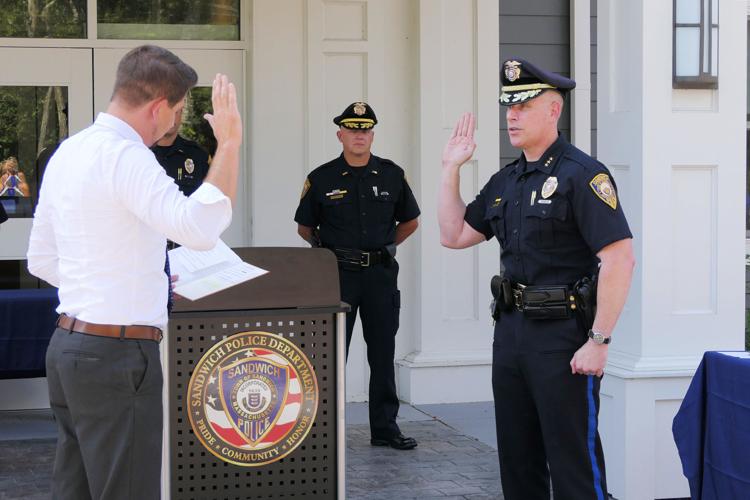 Sandwich Police Promote Four, Award Life Saving Medal | Sandwich News ...