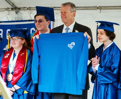 Governor Baker Addresses Upper Cape Tech Graduates | Bourne News ...