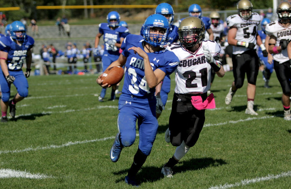 Upper Cape Tech Rams Roll Past Cougars In Gridiron Battle | Bourne ...