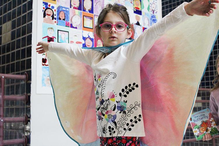 Students Strut Their Stuff In Book Character Parade | Sandwich ...