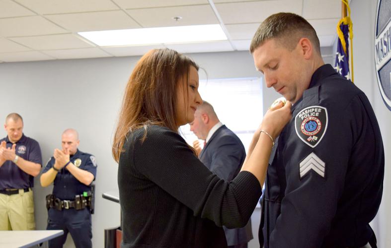 Mashpee Police Receive Promotions, Recognition | Mashpee News ...