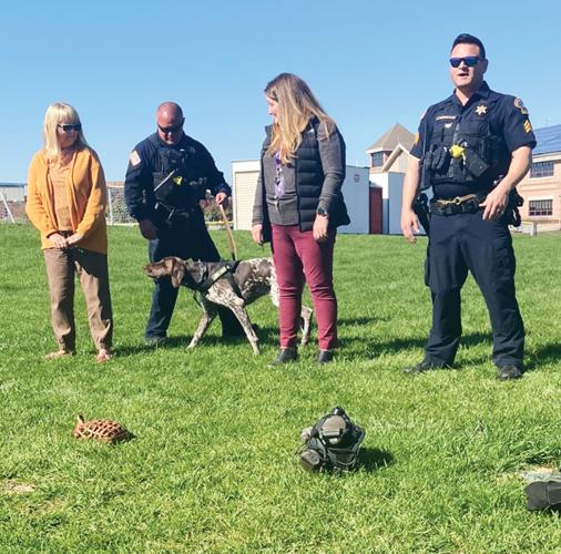 BMS Students Get K-9 Demonstration Mixed With History Lesson From ...