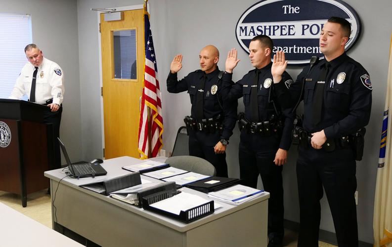 Mashpee Police Welcome New, Honor Exemplary Officers | Mashpee News ...
