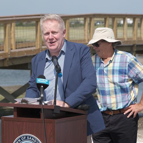 Community Celebrates Boardwalk Reopening With Ribbon Cutting | Sandwich ...