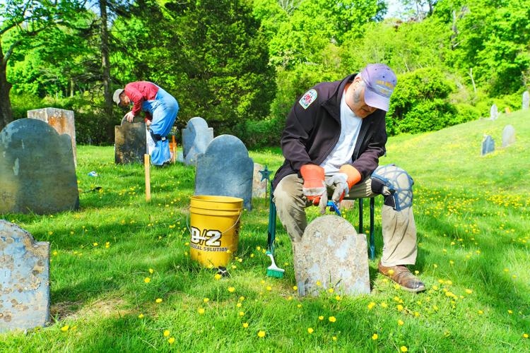 "Stone Crew" Wraps Up Old Town Cemetery Project Wednesday | Sandwich ...