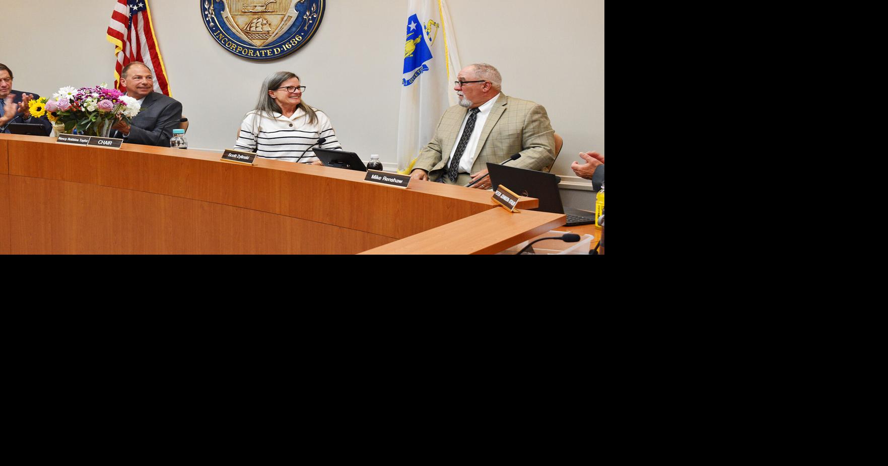 Gifts, Words Of Thanks Mark Dr. Taylor, Mr. Zylinski Last Meeting On ...