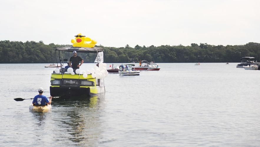 PHOTOS: Mashpee-Wakeby Pond Float Your Boat Parade | Mashpee | capenews.net