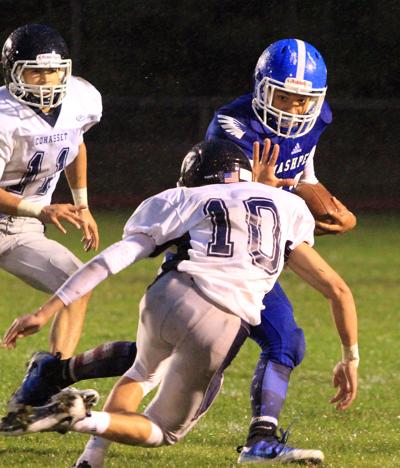 Mashpee Football Beats Cohasset In The Rain, 28-8 | Mashpee Sports ...