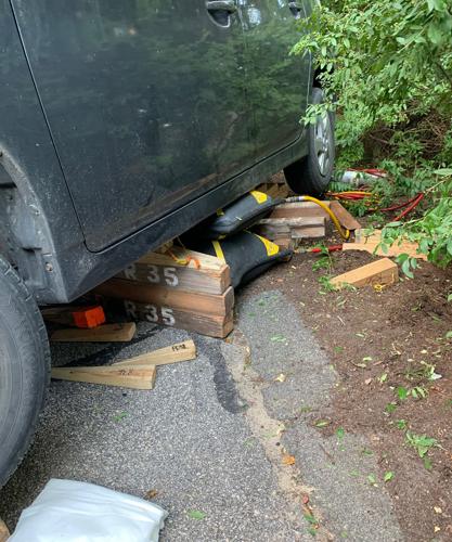 Woman Flown To Trauma Center After Being Pinned Under A Car | Falmouth ...