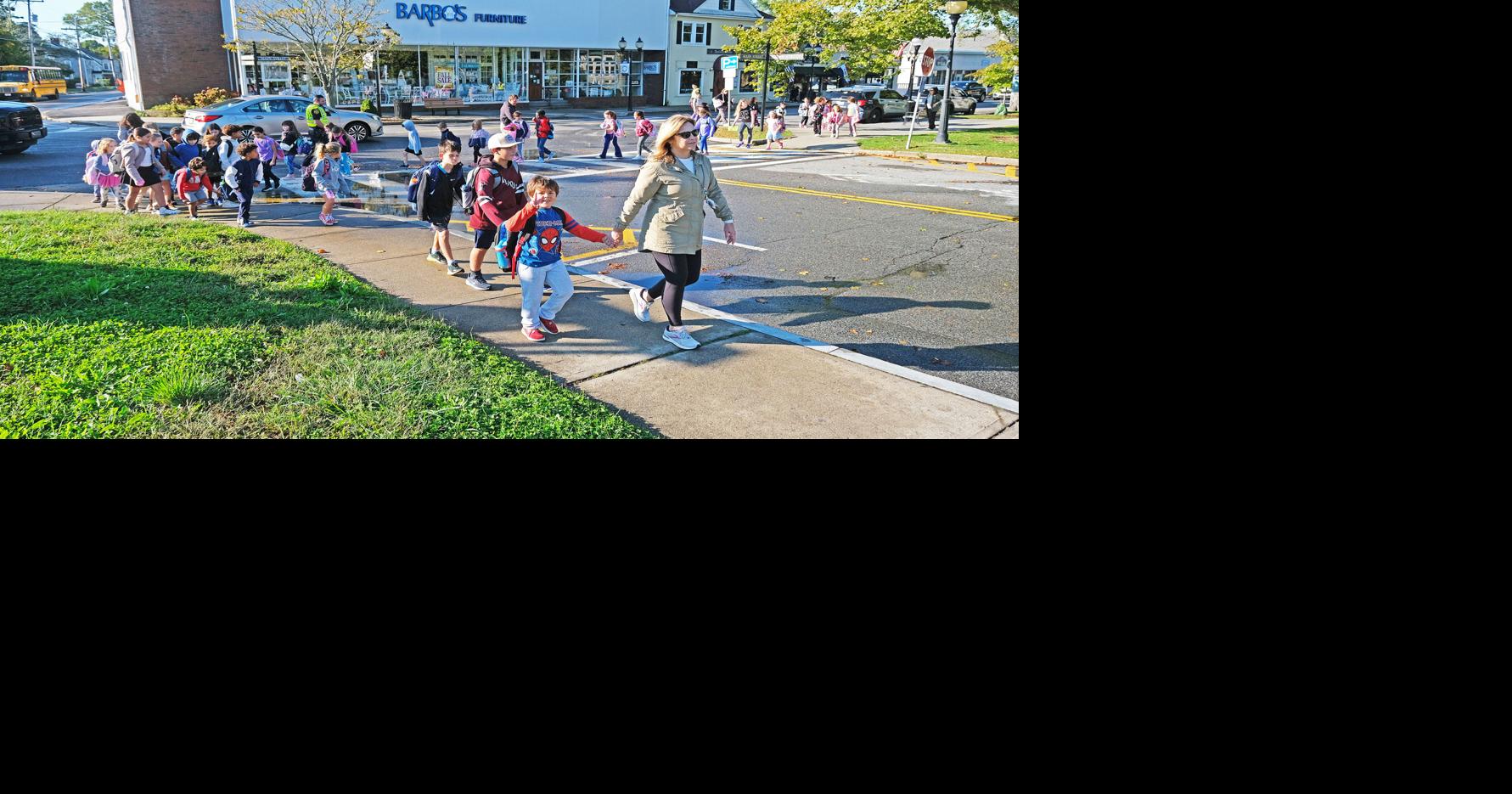 Falmouth Elementary Schools Participate In Walk To School Day ...