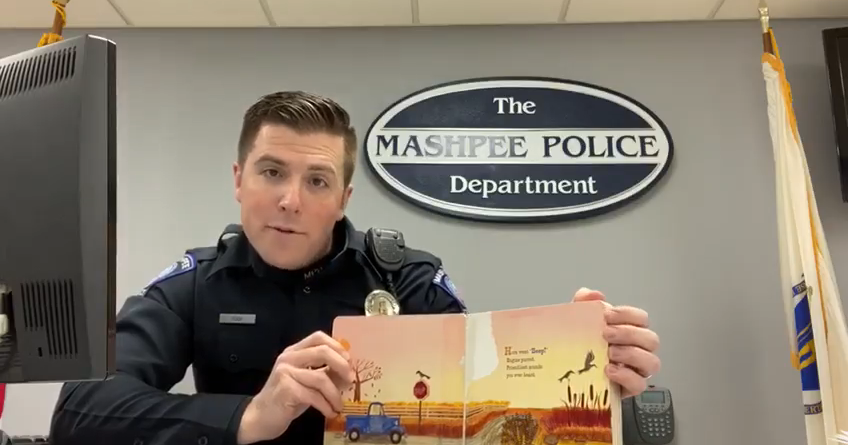 Mashpee Police Reach Out With Storybooks On Social Media | Mashpee News ...