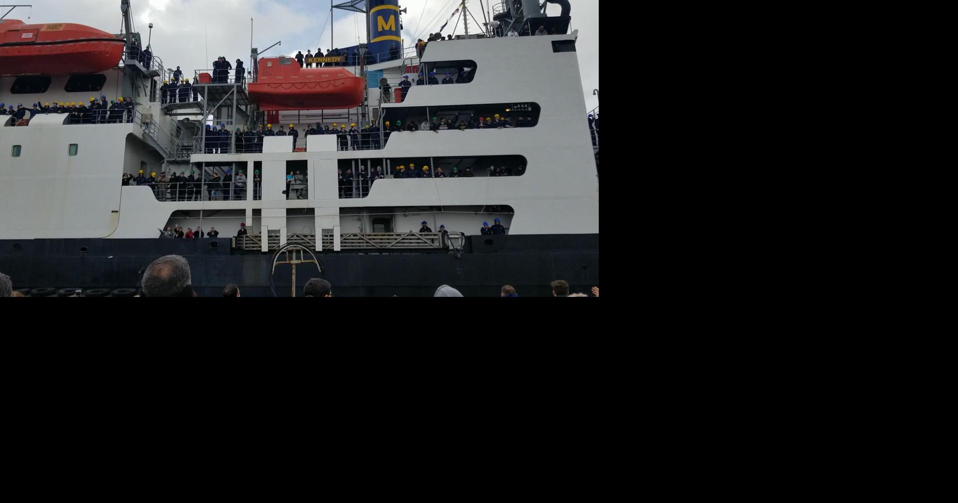 Massachusetts Maritime Academy Cadets Ship Out For Sea Term 2020 ...