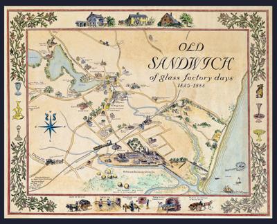 Sales Of Historic Sandwich Map Will Benefit Town Archives | Sandwich ...