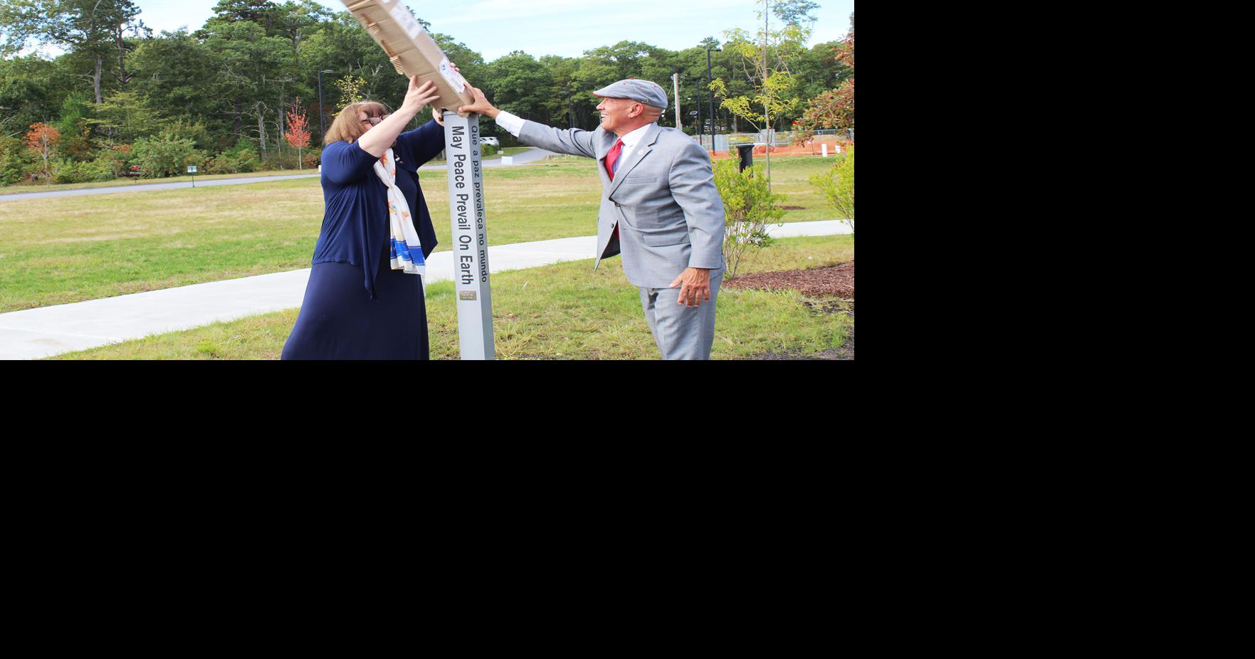 Peace Pole Reveal Encourages Community Members To Take Action ...