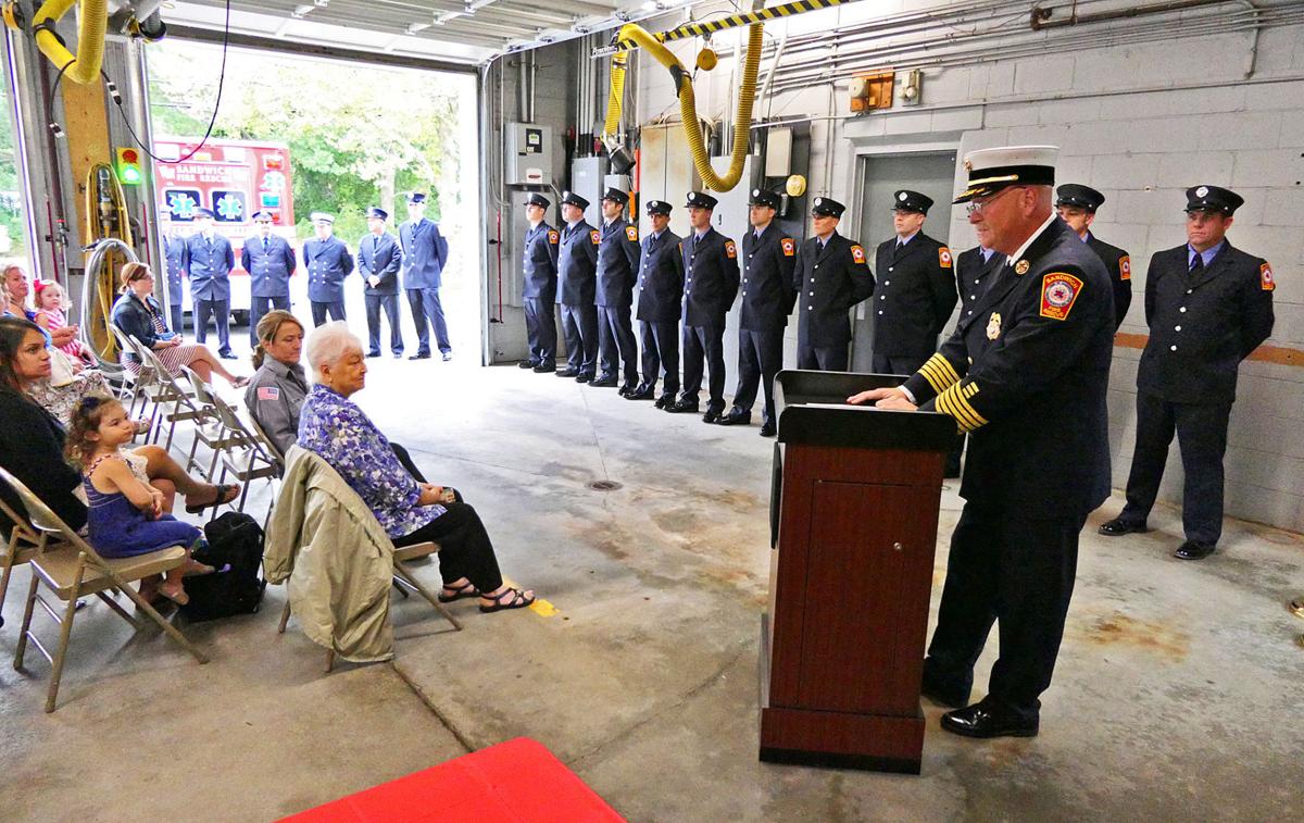 Sandwich Fire Department Pins 11 New Firefighters | Sandwich News ...