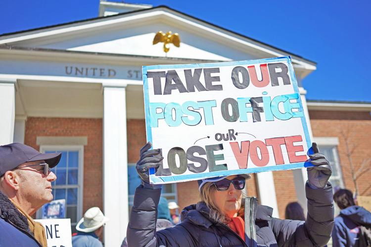 PHOTOS: Residents Rally Against Privatization Of Postal Service ...