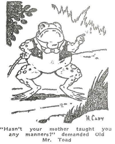 mr toad coloring pages
