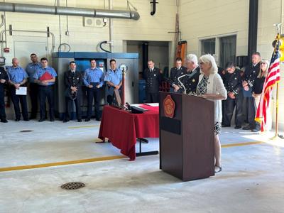 State Sen. Moran Honored For Support To Firefighter | Falmouth Briefs ...