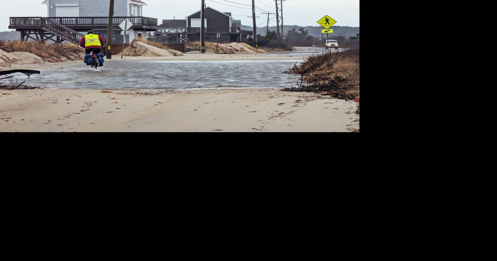 Winter Storms Cause Road Flooding, Damage To Falmouth's Beaches ...