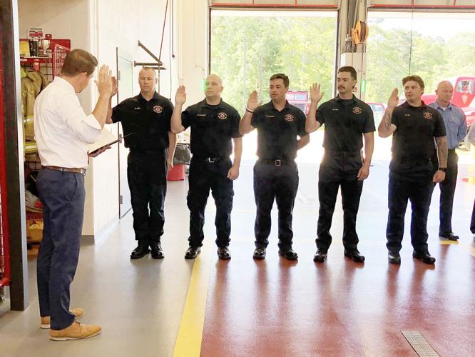 Sandwich Fire Department Celebrates Promotions, New Hires and Swift ...