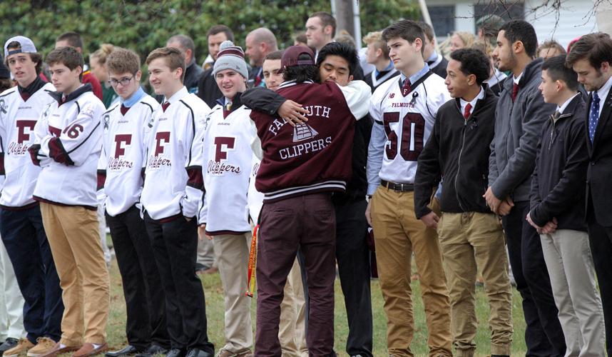 Student Athletes, Community Come Out To Remember James Lavin | Falmouth ...