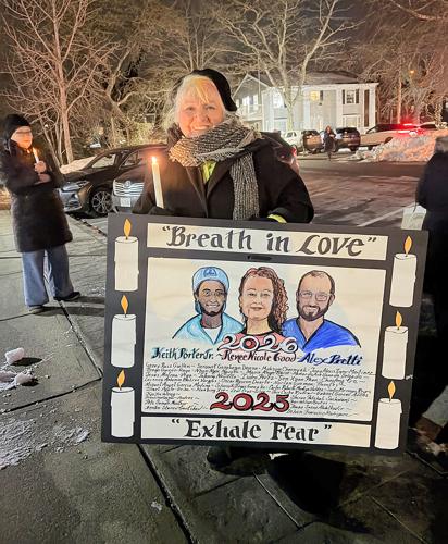 Vigil Outside Falmouth Town Hall Draws Attention To ICE Killing ...