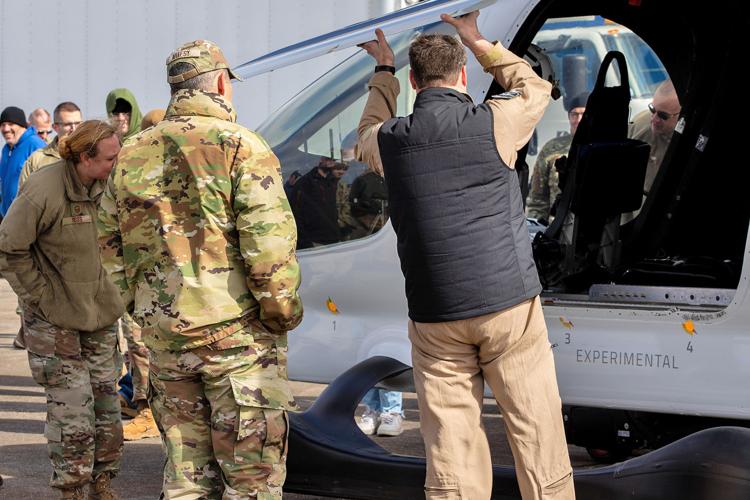 Light, Quiet, All-Electric Airplane Touches Down At Military Base ...