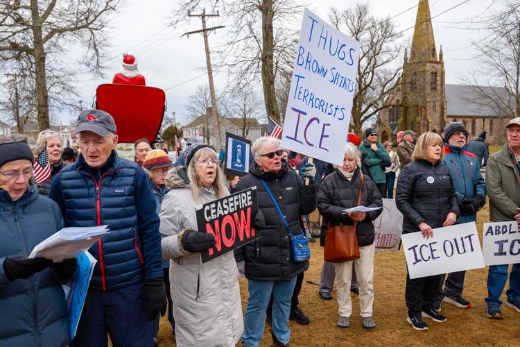 PHOTOS: Falmouth Rally Focuses On ICE | Falmouth News | capenews.net