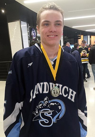 Sandwich's Paul Glynn Honored By Boston Bruins | Sandwich Sports ...